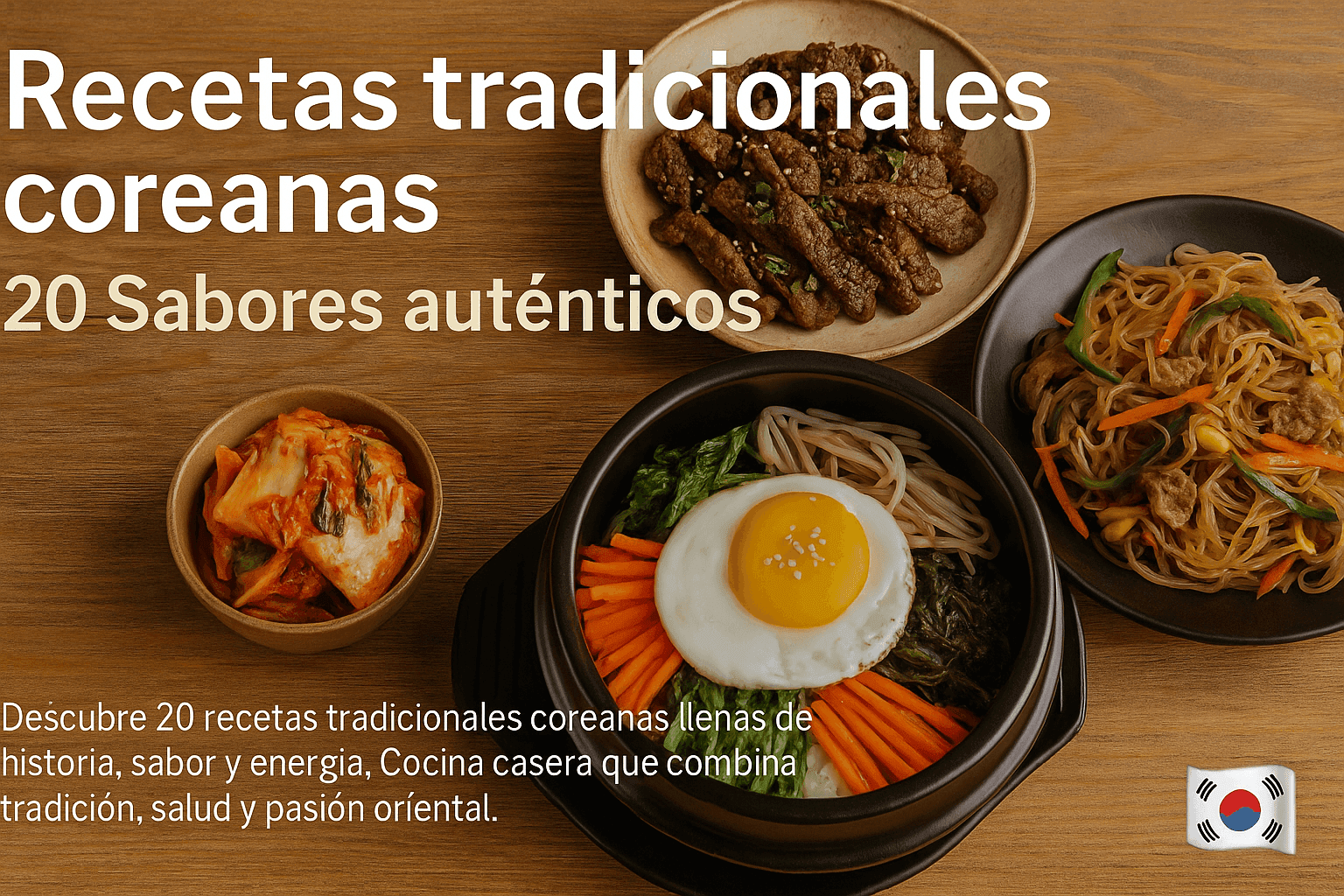 📖 Ebook: Sabores recetas tradicionales coreanas